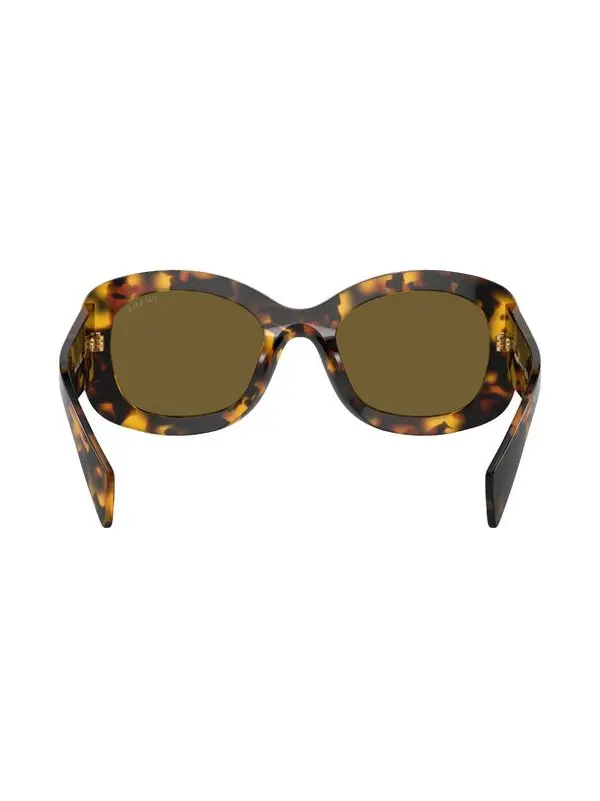 Prada Oversized Frame Sunglasses - Brown