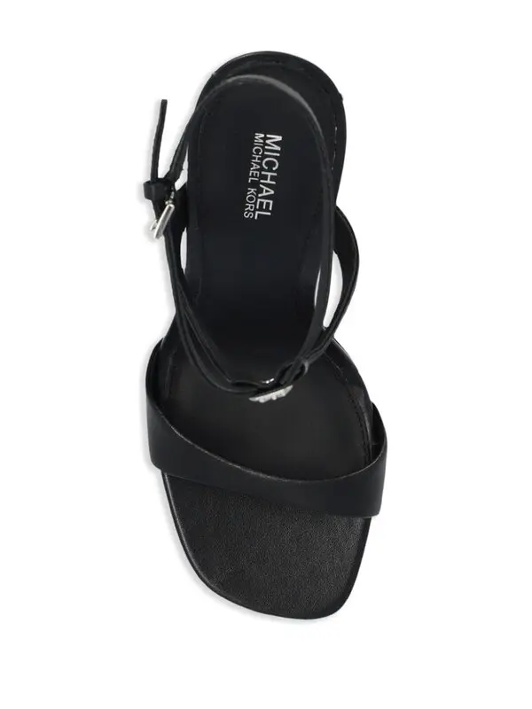 Michael Kors Amara 108mm Leather Sandals