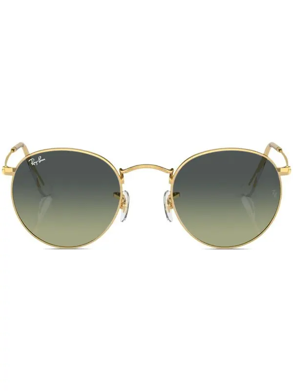 Ray-ban Round Frame Sunglasses - Gold