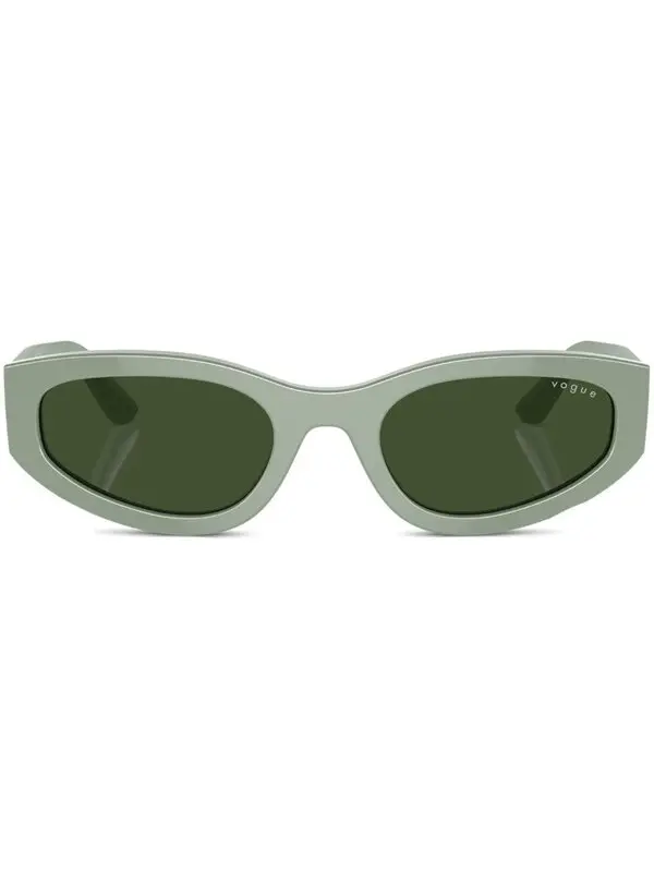 VOGUE EYEWEAR Logo-print Sunglasses - Green