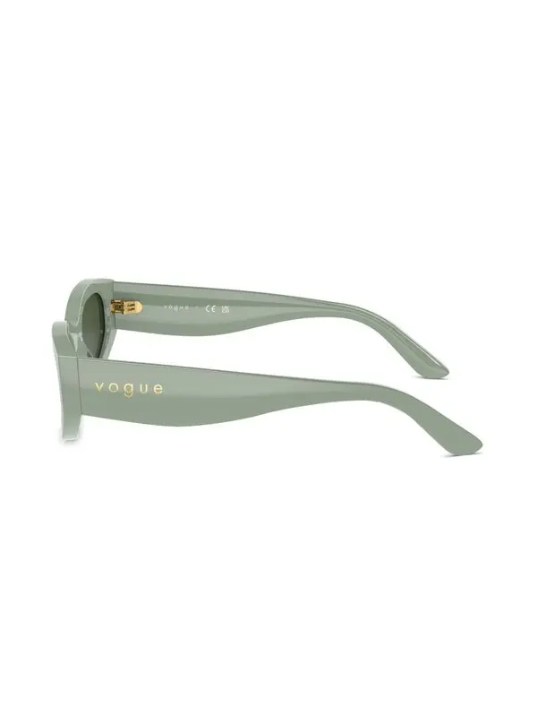VOGUE EYEWEAR Logo-print Sunglasses - Green