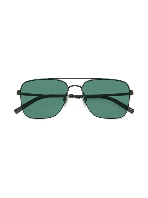 Oliver Spencer R-2 Square-frame Sunglasses - Green