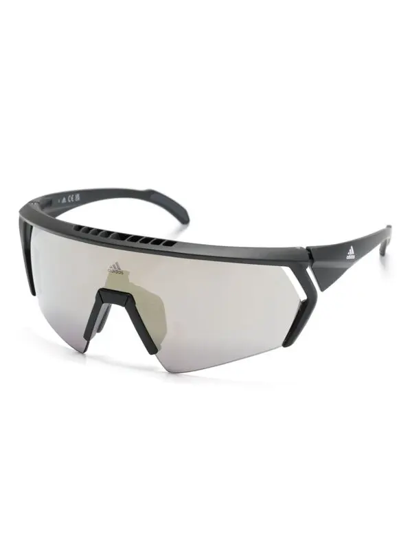 Adidas Cmpt Aero Shield-frame Sunglasses