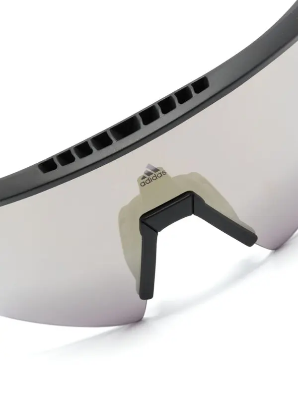 Adidas Cmpt Aero Shield-frame Sunglasses