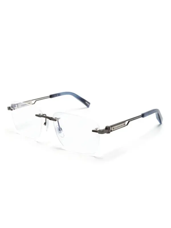 Chopard Logo-engraved Rimless Glasses