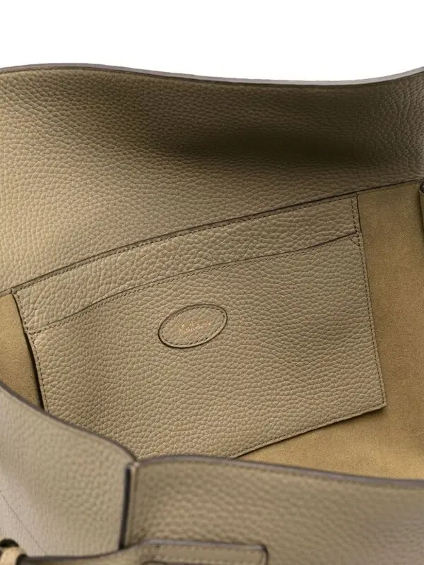 Mulberry Small Soft Bayswater Leather Tote - Green