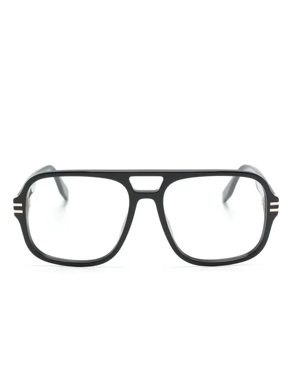 Marc Jacobs Pilot-frame Eyeglasses - Black