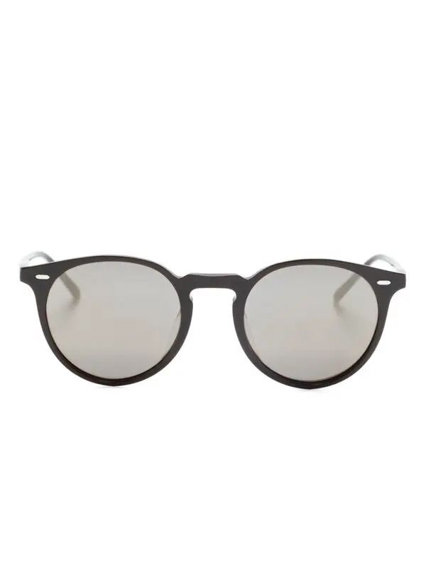 Oliver Spencer N.02 Sun Round-frame Sunglasses - Brown