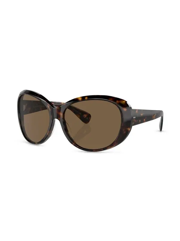 Oliver Spencer Maridan Oversized Sunglasses - Brown