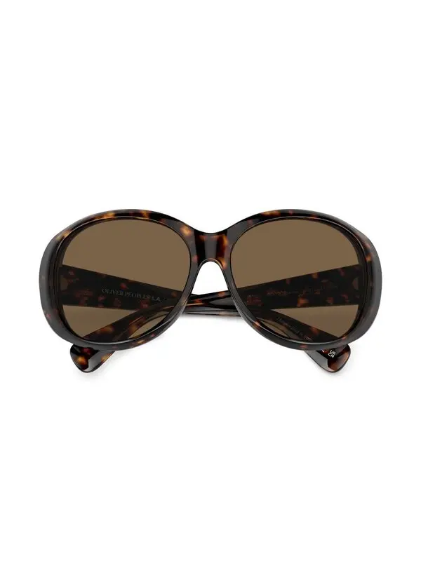 Oliver Spencer Maridan Oversized Sunglasses - Brown