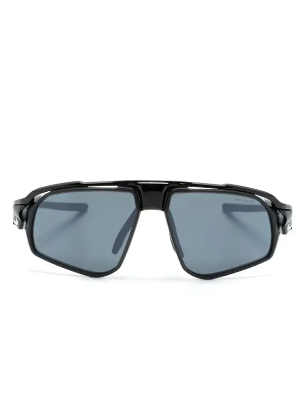 Nike Flyfree Navigator-frame Sunglasses - Black