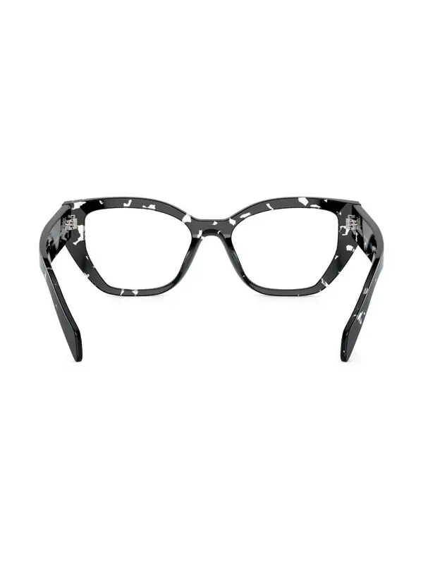 Prada Geometric Glasses - Black