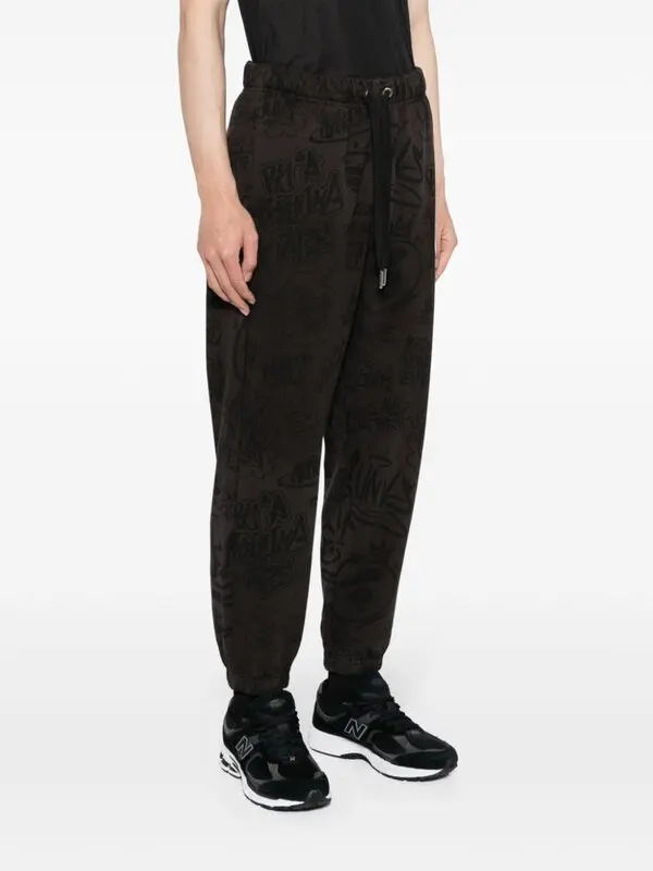 AAPE BY *A BATHING APE® Graphic-print Drawstring Track Pants