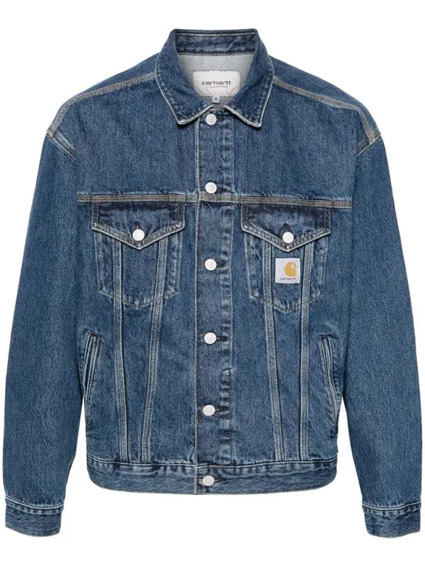 Carhartt Work In Progress Helston Denim Jacket - Blue