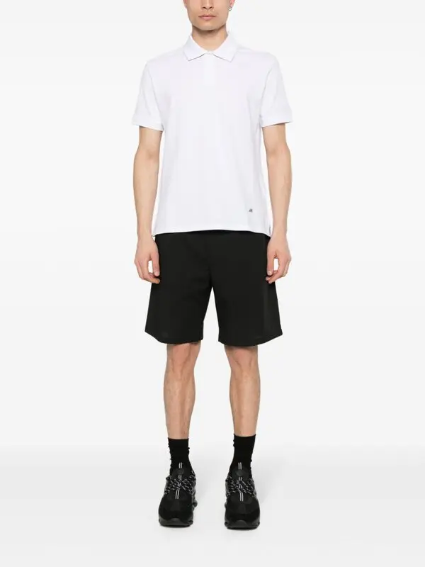 Just Cavalli Piqué-weave Polo Shirt - White