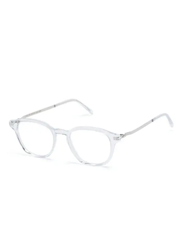 Mykita Yura Round Frame Glasses - White