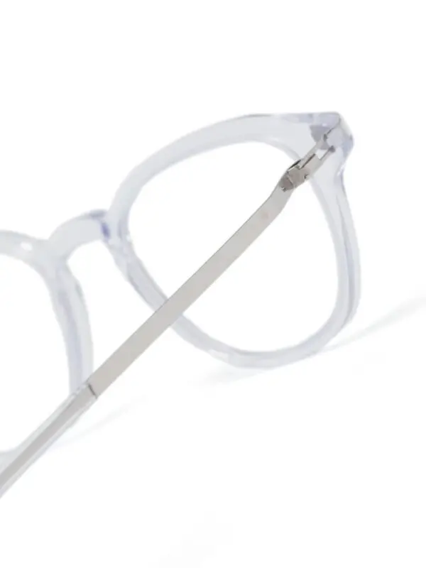 Mykita Yura Round Frame Glasses - White