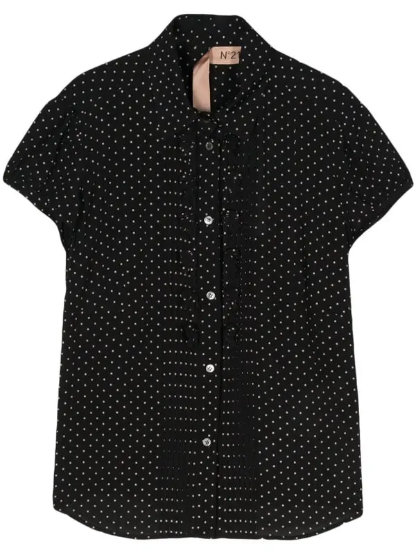 N°21 Polka-dot Print Shirt