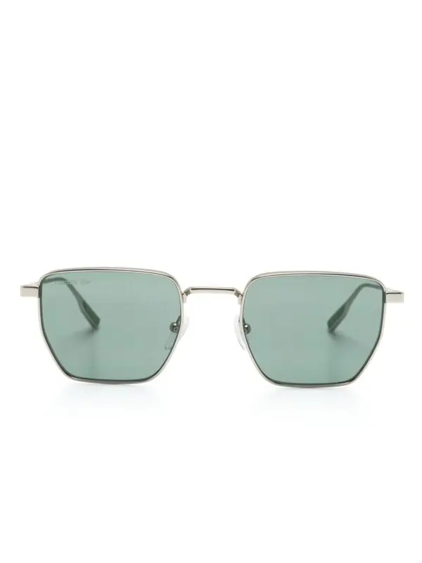 Lacoste Geometric Frame Sunglasses - Grey