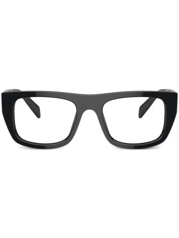 Prada Rectangle-frame Glasses - Black