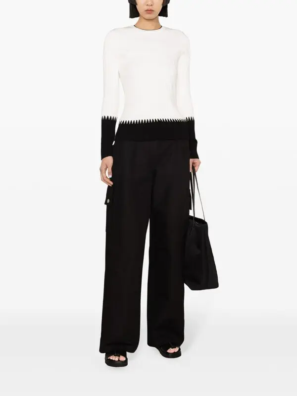 BOSS Fedrina Ribbed-knit Top