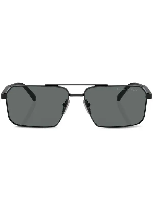 Prada Aviator Frame Sunglasses - Black