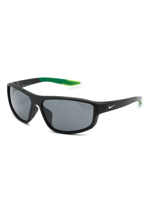 Nike Brazel Fuel Rectangle-frame Sunglasses