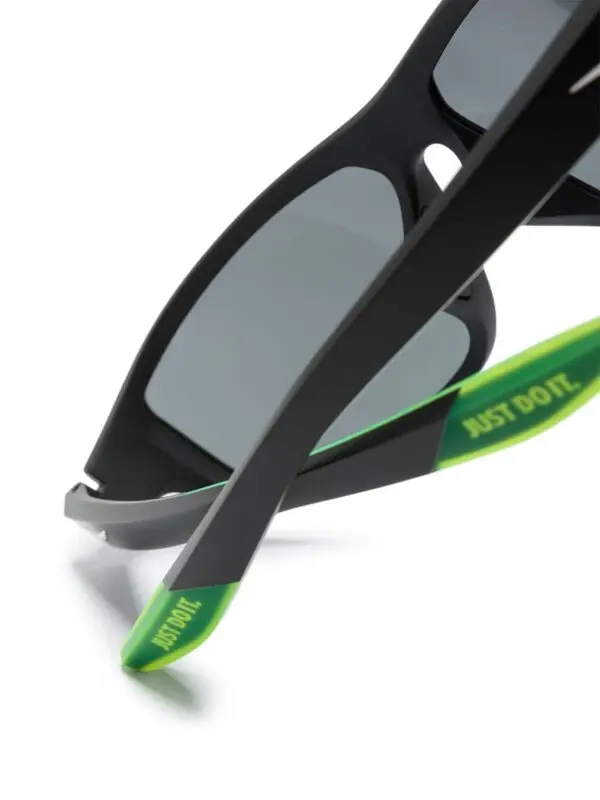 Nike Brazel Fuel Rectangle-frame Sunglasses