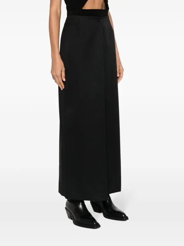Givenchy Wrap-design High-waisted Skirt