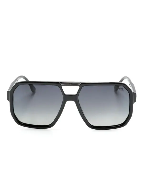 Carrera Eyewear Victory C01s Pilot-frame Sunglasses - Black