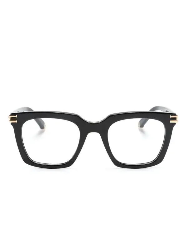 Philipp Plein Square-frame Eyeglasses - Black
