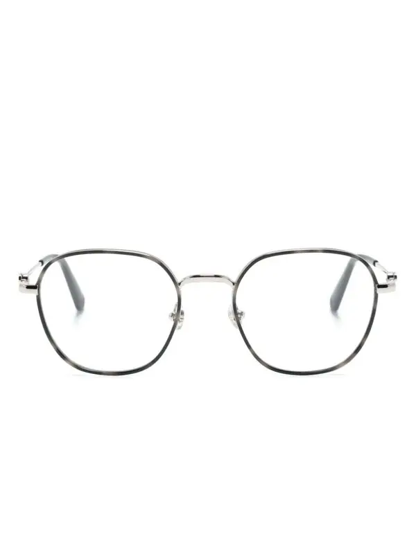 Moncler Full Rim Glasses - Silver