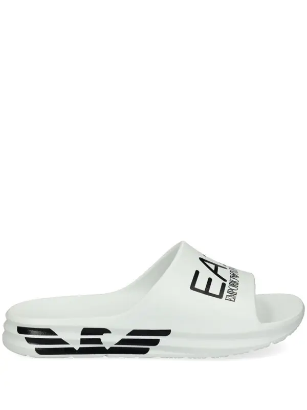 EA7 Crusher Distance Logo-print Slides