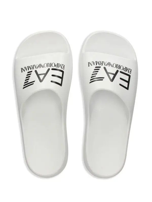 EA7 Crusher Distance Logo-print Slides