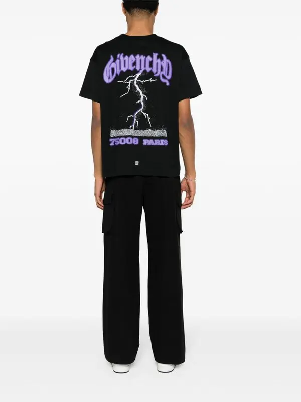 Givenchy Lightning-print T-shirt