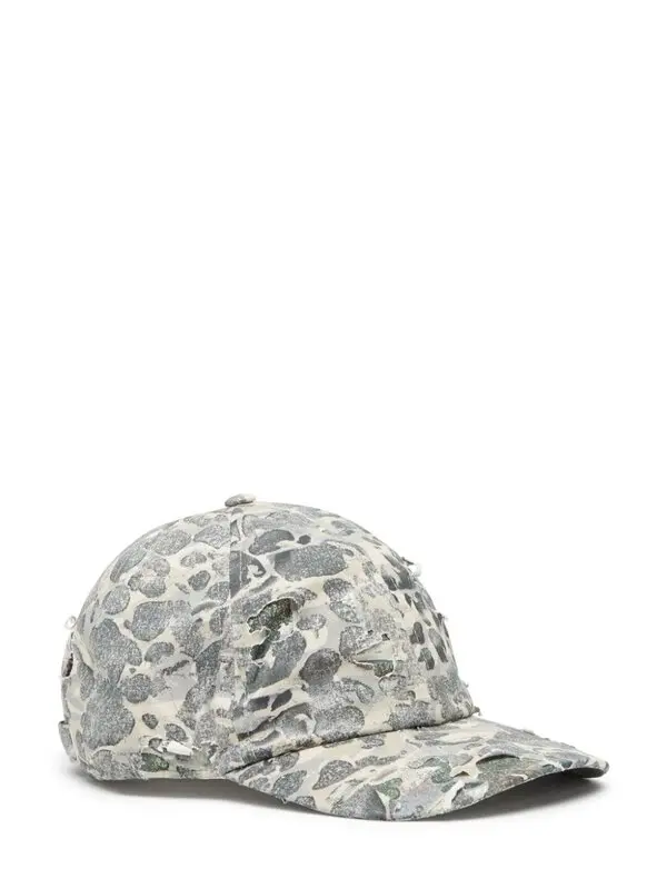 DIESEL Camouflage-patterned C-steven Cap