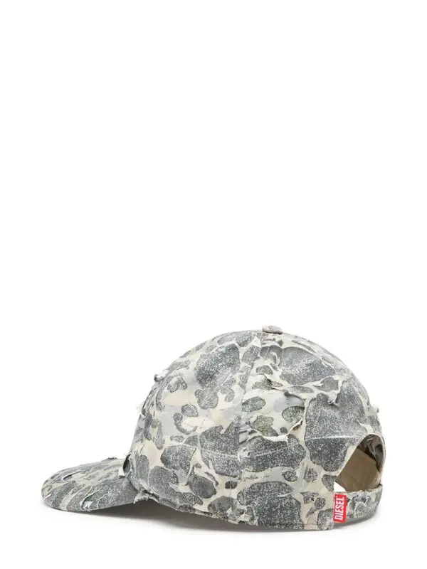 DIESEL Camouflage-patterned C-steven Cap