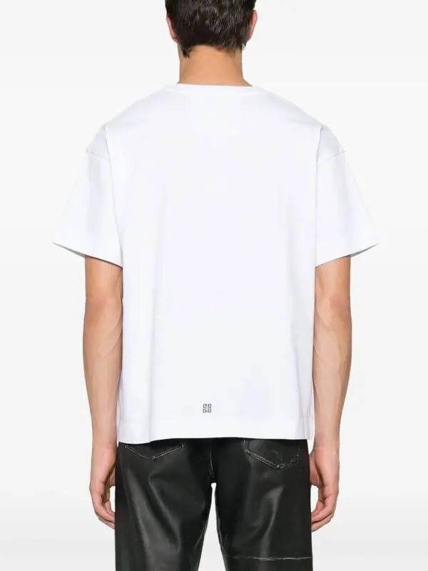 Givenchy World Tour Boxy Fit T-shirt In Cotton