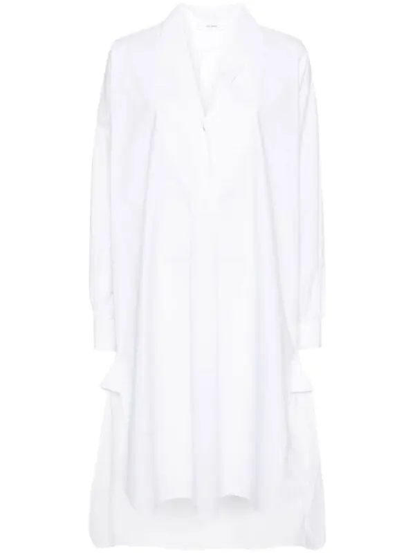 THE ROW Elinor Cotton Shirt Dress