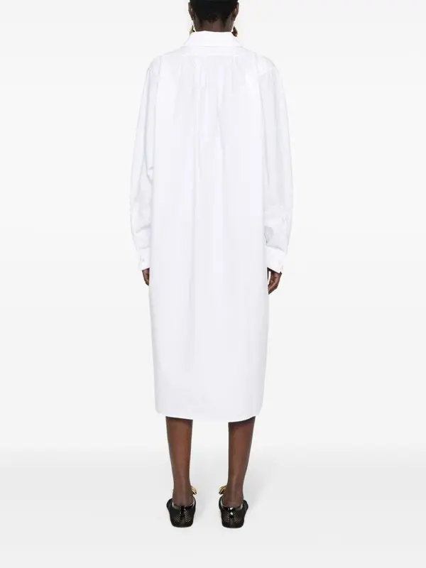 THE ROW Elinor Cotton Shirt Dress