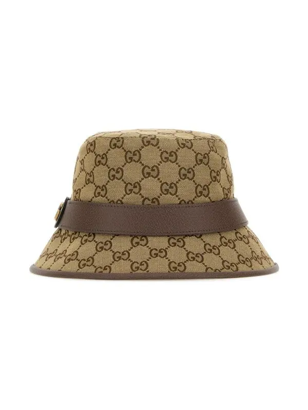 Gucci Gg Supreme Bucket Hat - Brown | Editorialist