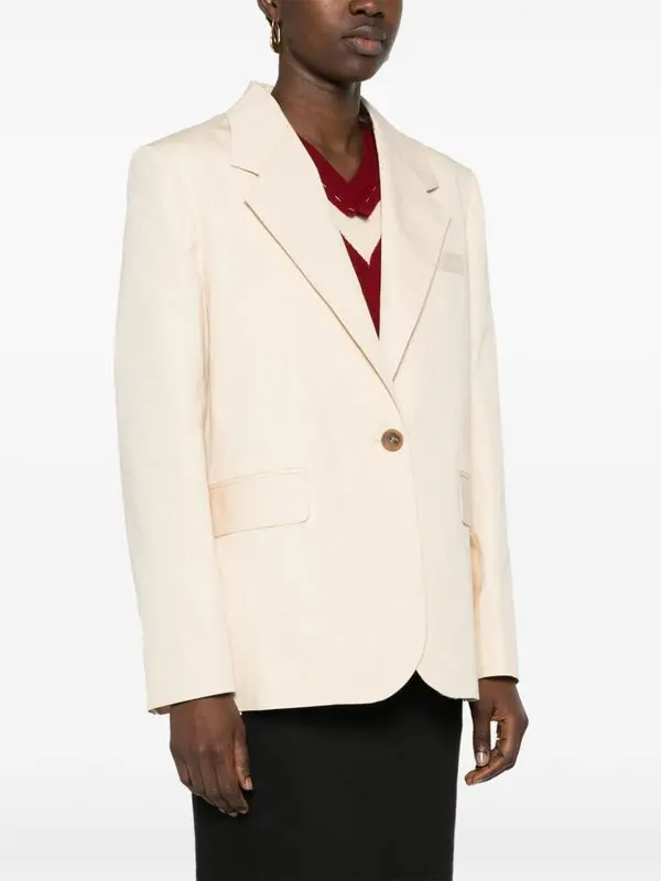 Maison Kitsuné Tailored Cotton Blazer