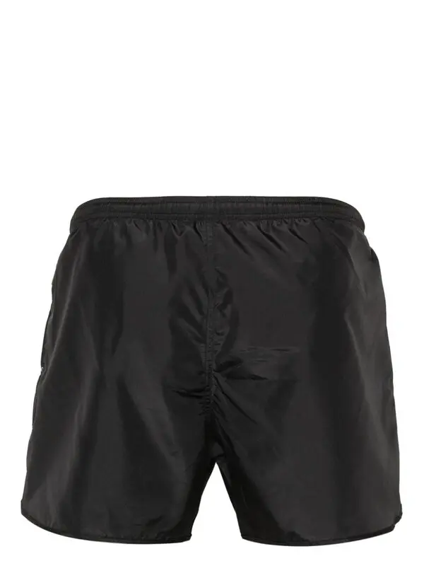 Neil Barrett Logo-tag Swim Shorts - Black