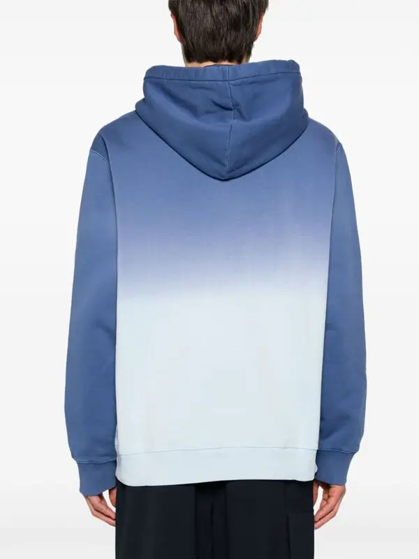 LANVIN Gradient-effect Cotton Hoodie