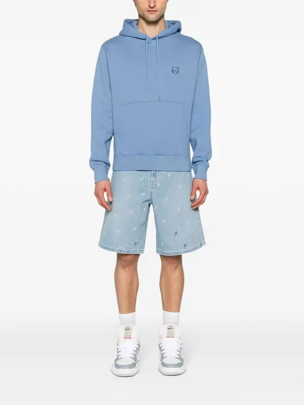 Axel Arigato Miles Mid-rise Denim Shorts