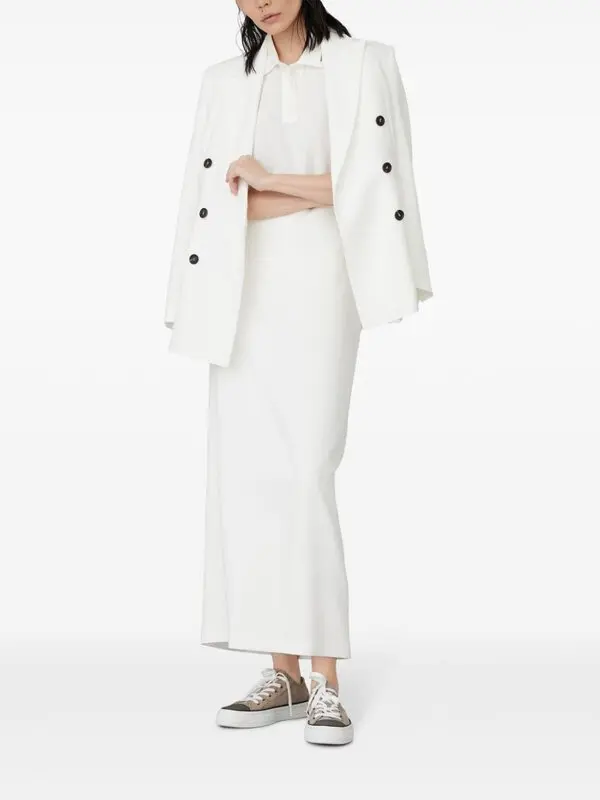 Brunello Cucinelli Cotton Maxi Skirt - Neutrals