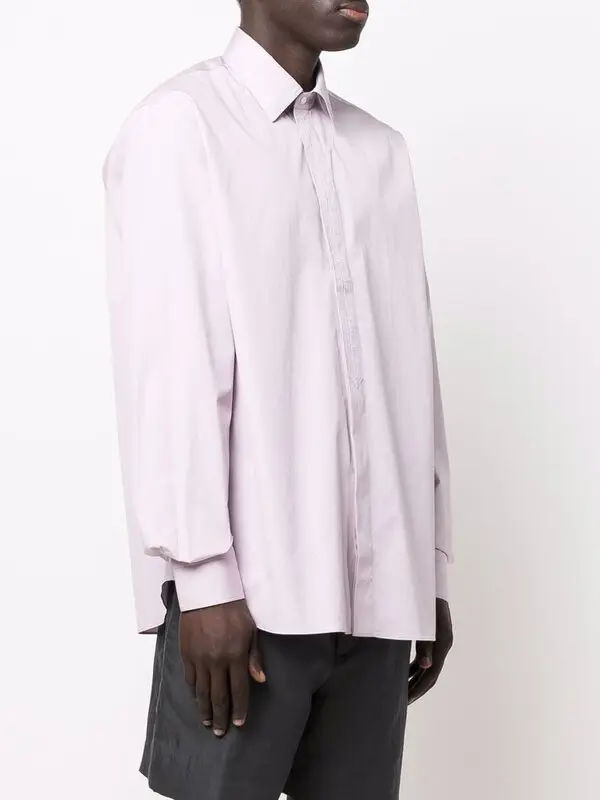 Fendi Long-sleeved Cotton Shirt