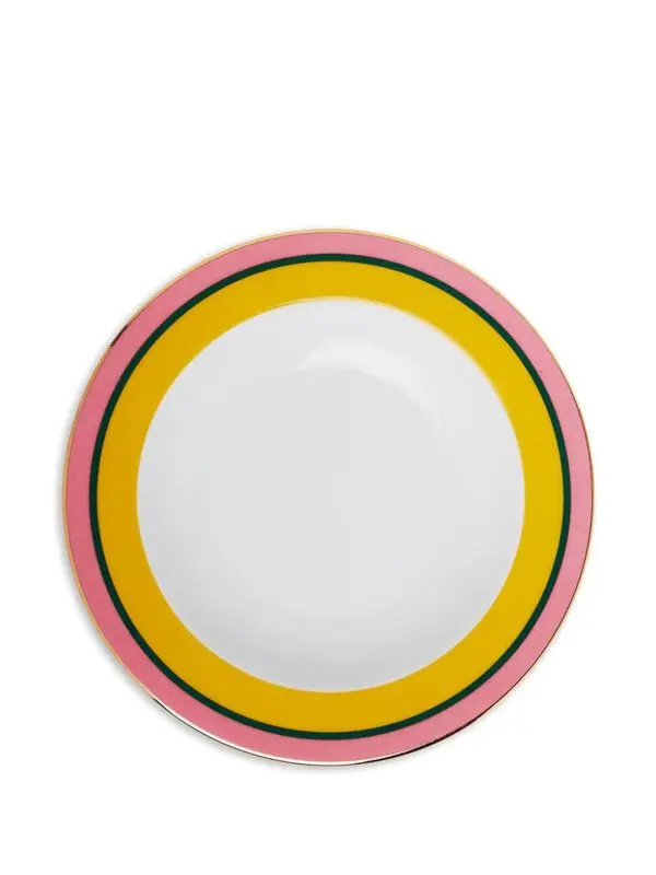 La DoubleJ Rainbow Soup Plates - Yellow
