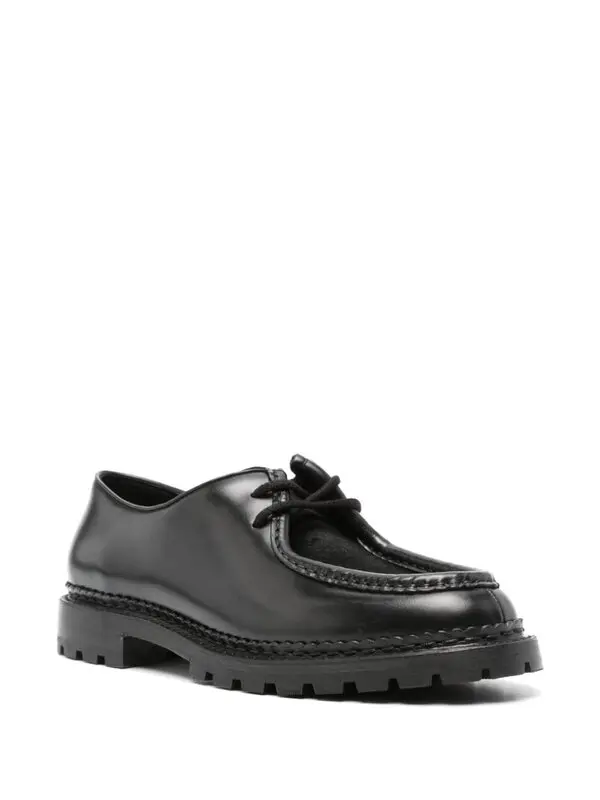Saint Laurent Cruise Leather Oxford Shoes