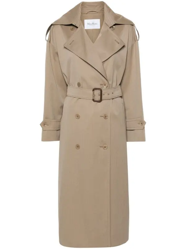 Max Mara Double-breasted Trench Coat